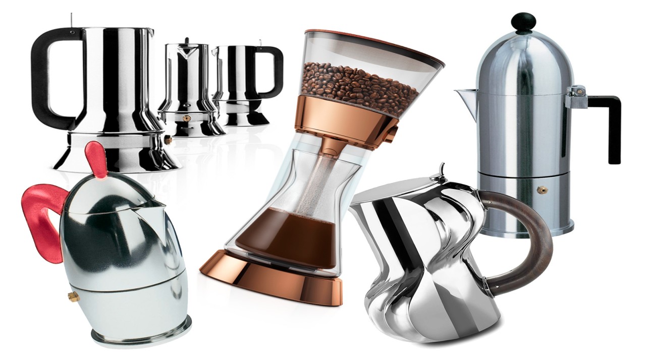 Caffettiere di design: la nostra selezione per il 2017